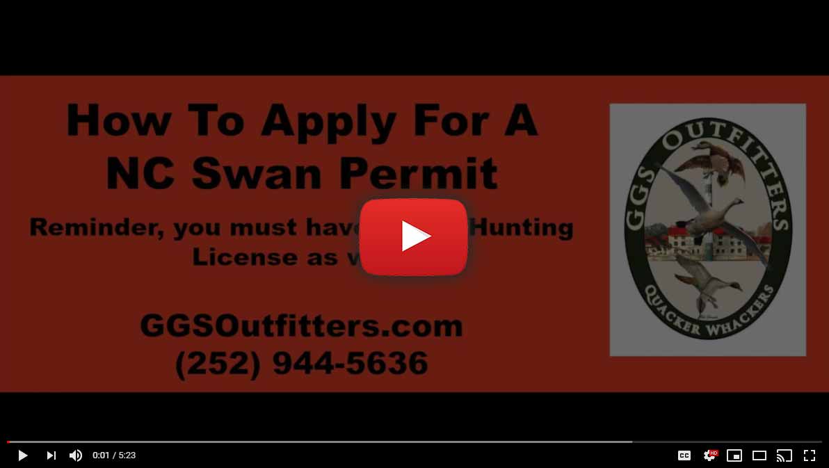 Swan Hunting - GGS Outfitters